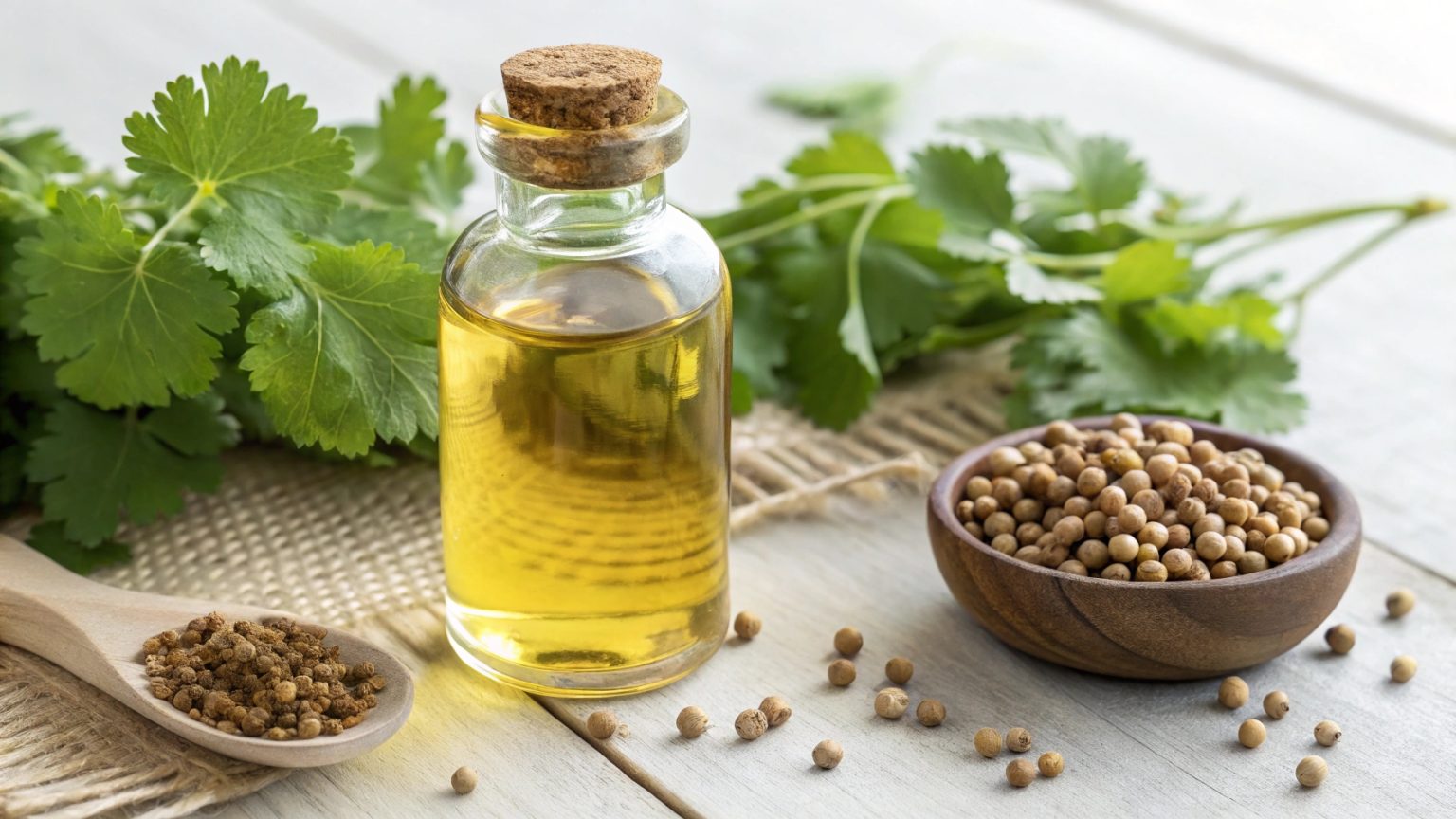 Coriander Oil: Citrusy Aromatherapy Benefits